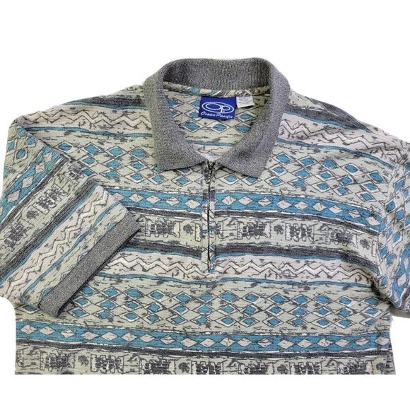 OP | Shirts | Vintage 8s 90s Ocean Pacific Op Mens L Polo Shirt Grunge ...